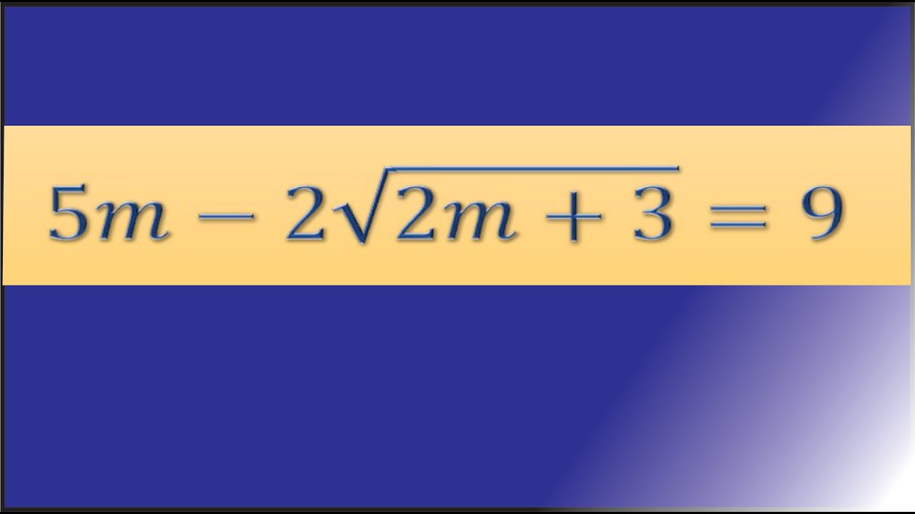 How to Solve Surd Equations with ease - YouTube