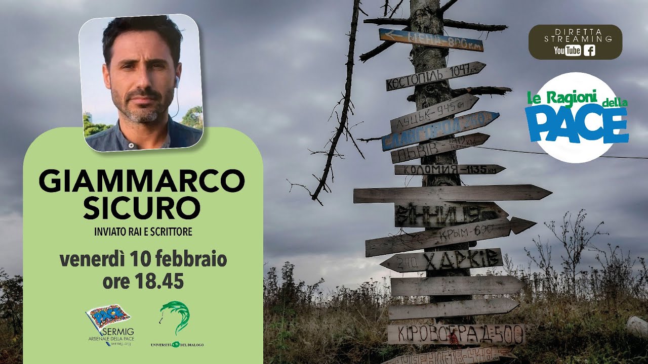 Giammarco Sicuro al Sermig - Università del Dialogo - YouTube