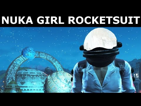 Fallout 4 Nuka World - Nuka Girl Rocketsuit - New Unique Rare Suit ...