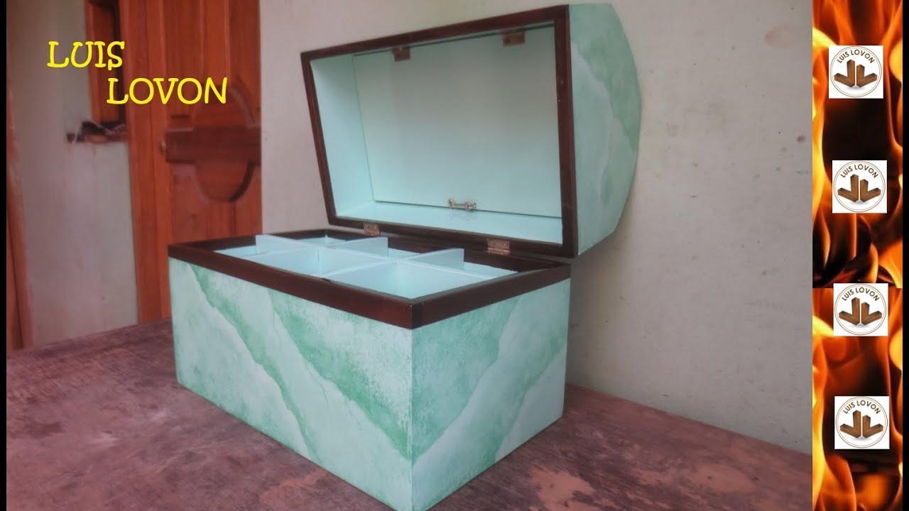 COFRE BAUL FACIL Madera Con MDF Como Se PINTO - Luis Lovon - YouTube
