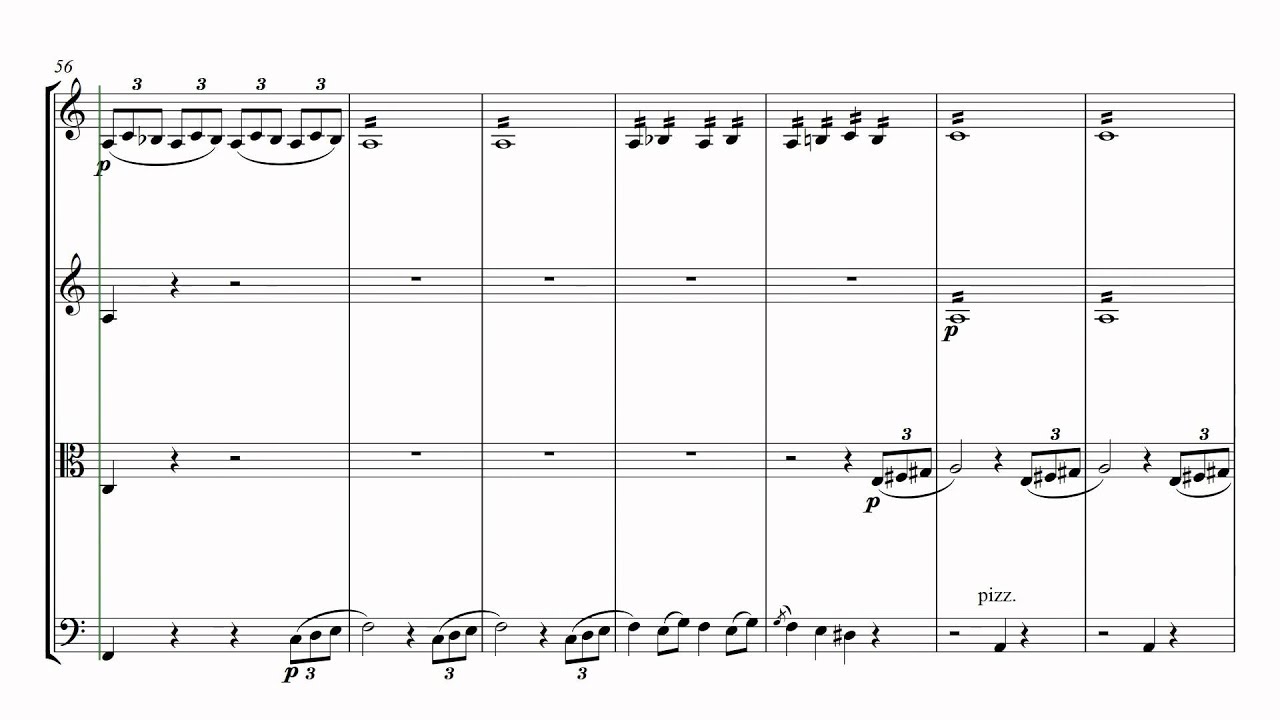 Berlioz Marche Hongroise - Rakoczy | String Quartet Sheet Music - YouTube