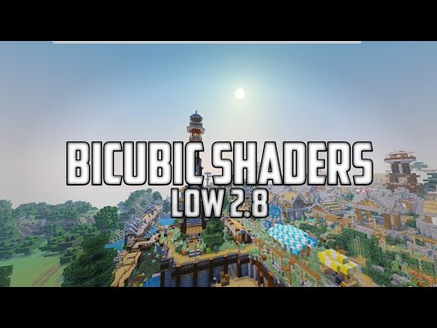 -BICUBIC SHADERS LOW 2.8- Shader Mcpe Cocok Untuk Ram 1 - 2 GB Mcpe .1. ...