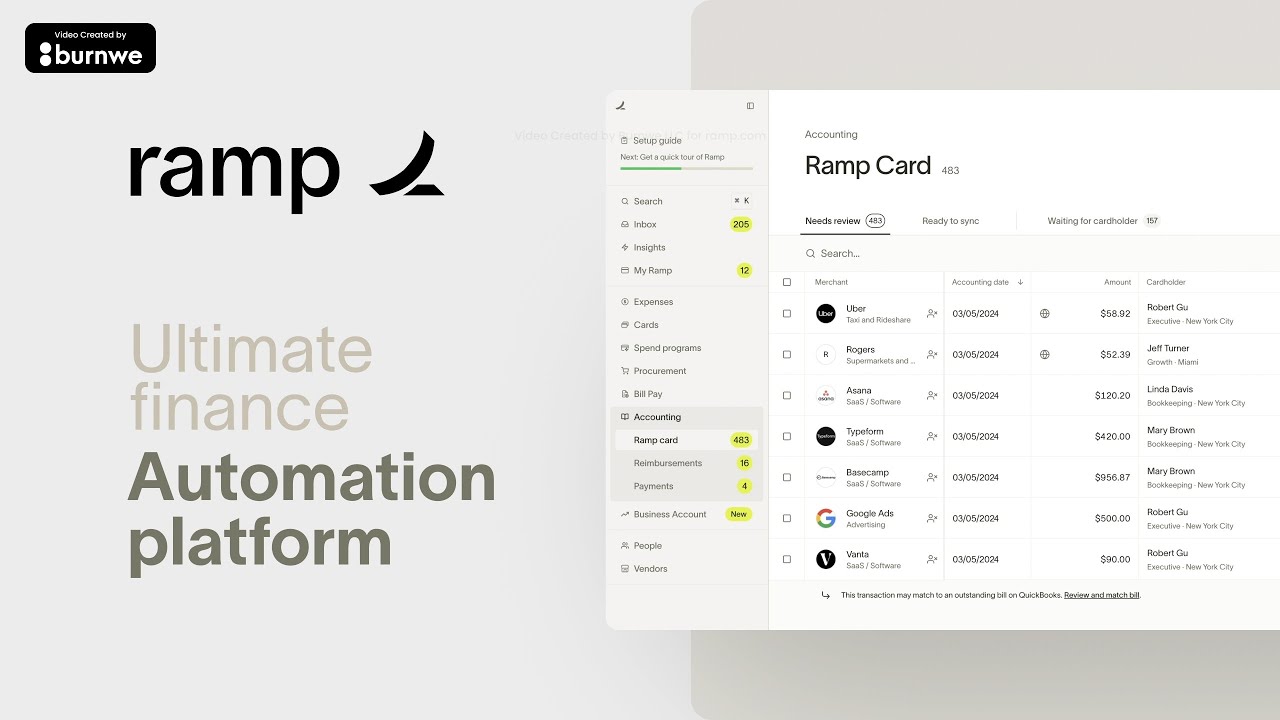 Motion Graphics Explainer Video for Fintech Product | Ramp - YouTube