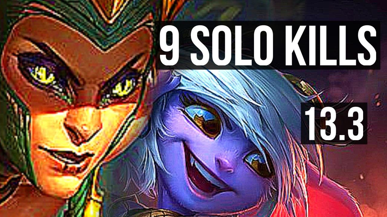 CASSIO vs TRIST (MID) | 12/0/0, 9 solo kills, Legendary, 500+ games ...