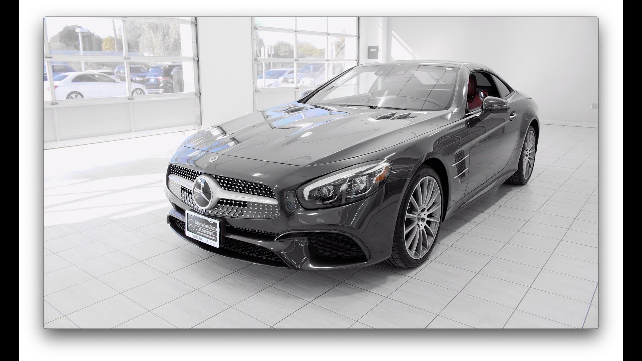 2020 Black Mercedes-Benz SL 550 Roadster - EA10282 - YouTube