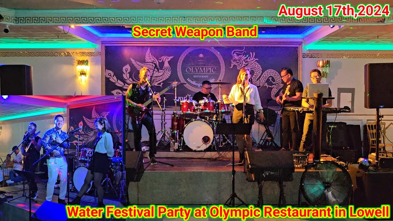 Secret Weapon Band Performed at Olympic Restaurant on Saturday 08.17.24 ...