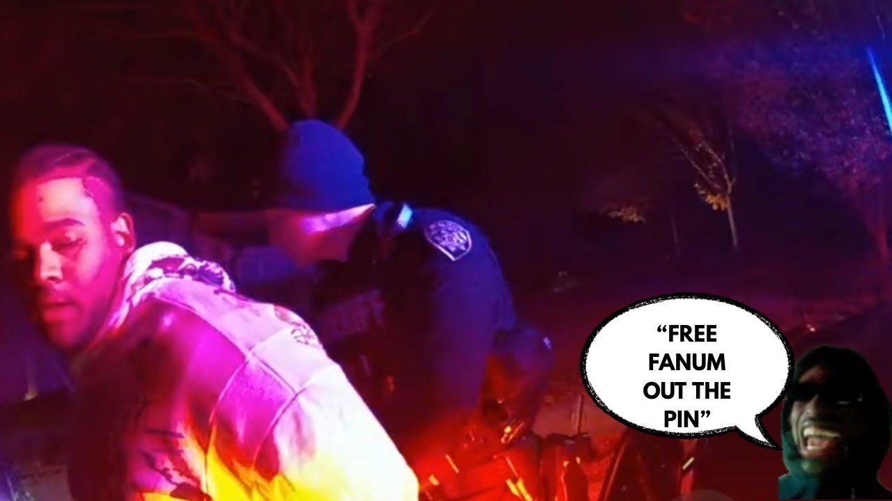 Bodycam: TWITCH STREAMER " FANUM" ARESSTED FOR ALLEGEDLY SKIPPING A ...