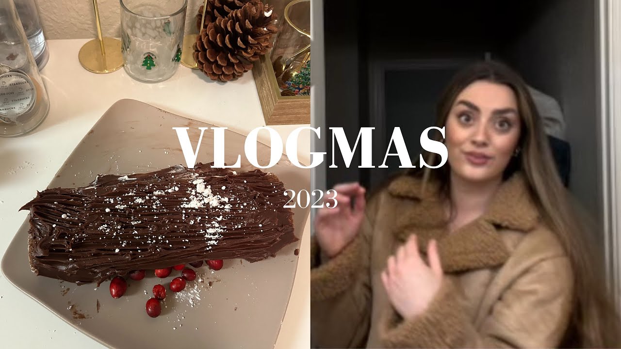 VLOGMAS DAY 17: celebrating christmas with husband, making a chocolate ...