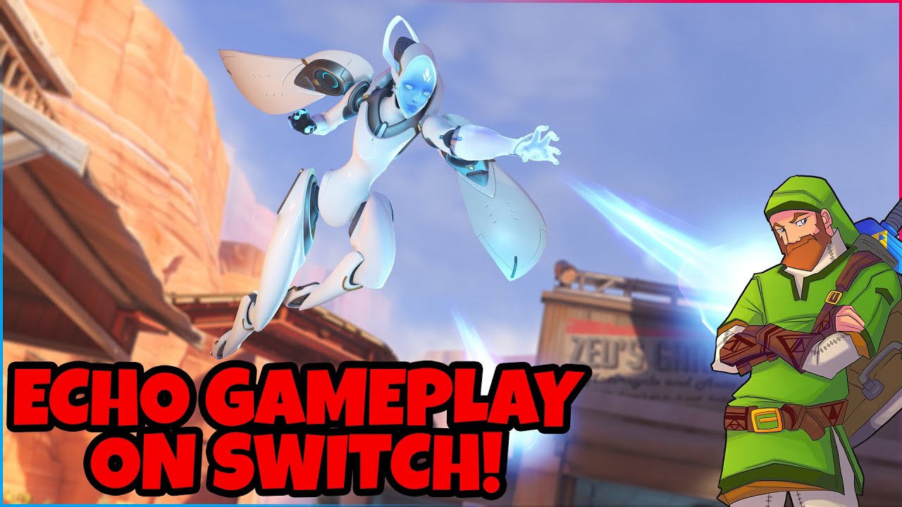 FIRST MATCH AS ECHO ON SWITCH!『OVERWATCH』 - YouTube