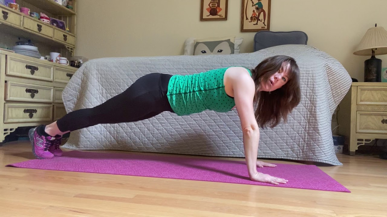 Plank Progression (Mat Routine) with a Jamaican Ska Soundtrack: Cardio ...