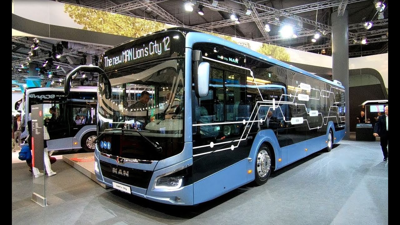 MAN LION´S CITY 12 BUS ALL NEW MODEL WALKAROUND AND INTERIOR - YouTube