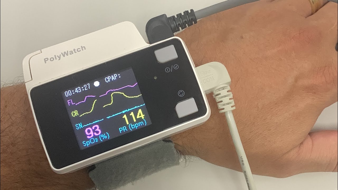 Polissonografia domiciliar Polywatch BMC YH- 600 B PRO - YouTube