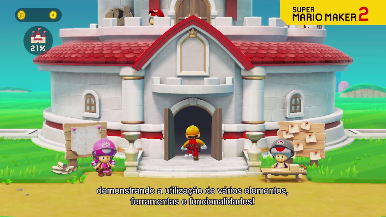 Super Mario Maker 2 | Trailer de apresentação (Nintendo Switch) - YouTube