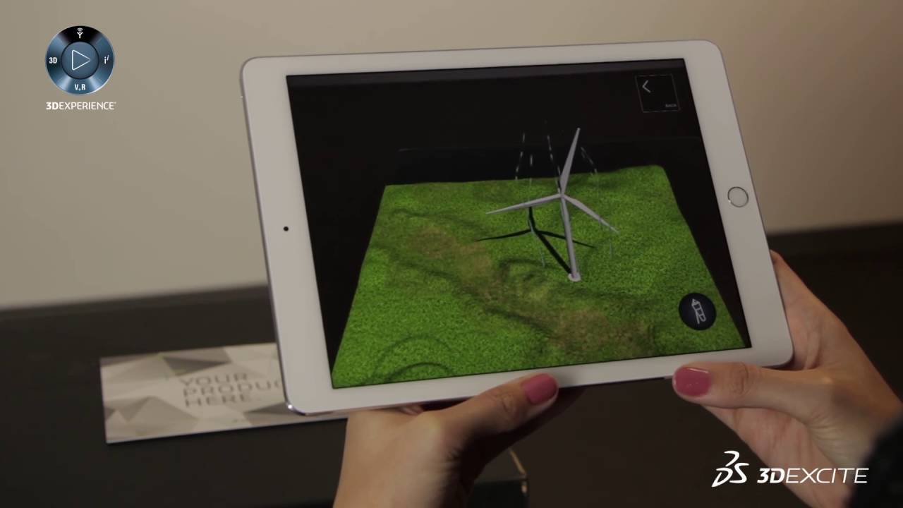 Your Product Here | DASSAULT SYSTEMES 3DEXCITE | Augmented Reality App ...