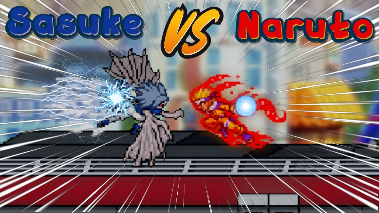 SSF2 Mods: Sasuke Vs Naruto - YouTube