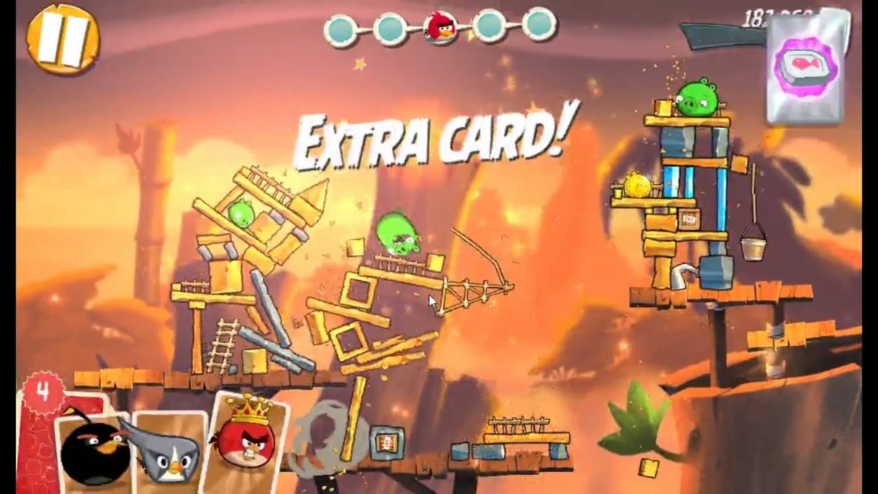 Angry Birds 2 Level 122 - Angry Birds 2 Walkthrough FULL HD SKILLGAMING ...