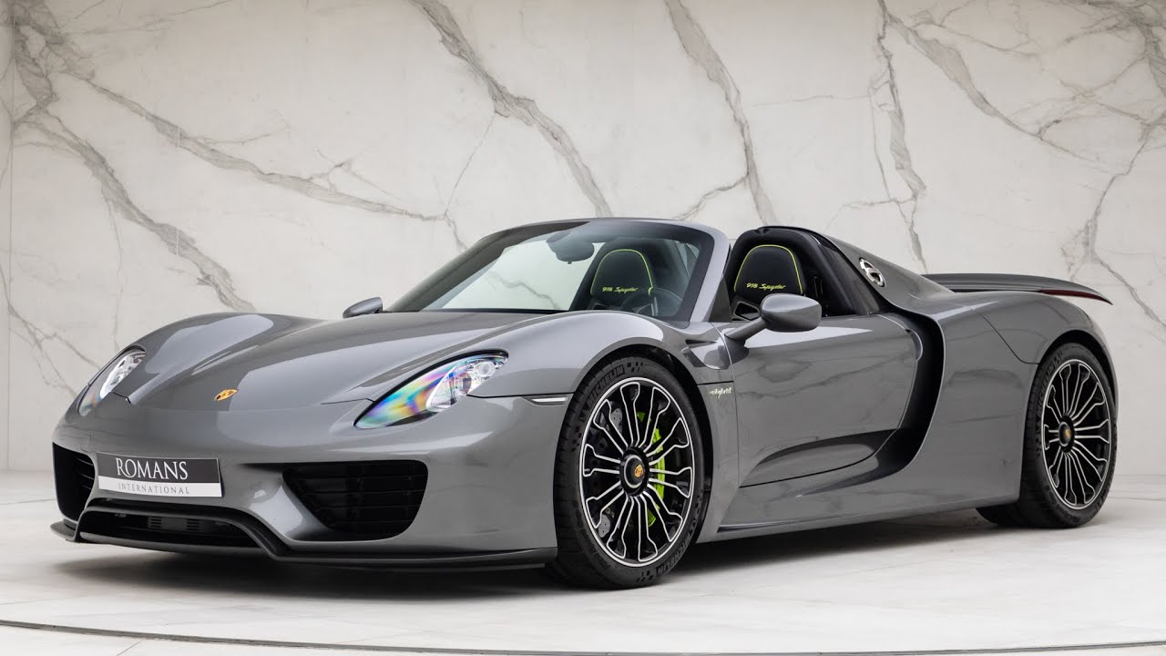 2015 Porsche 918 Spyder - Meteor Grey Metallic - Walkaround & Interior ...