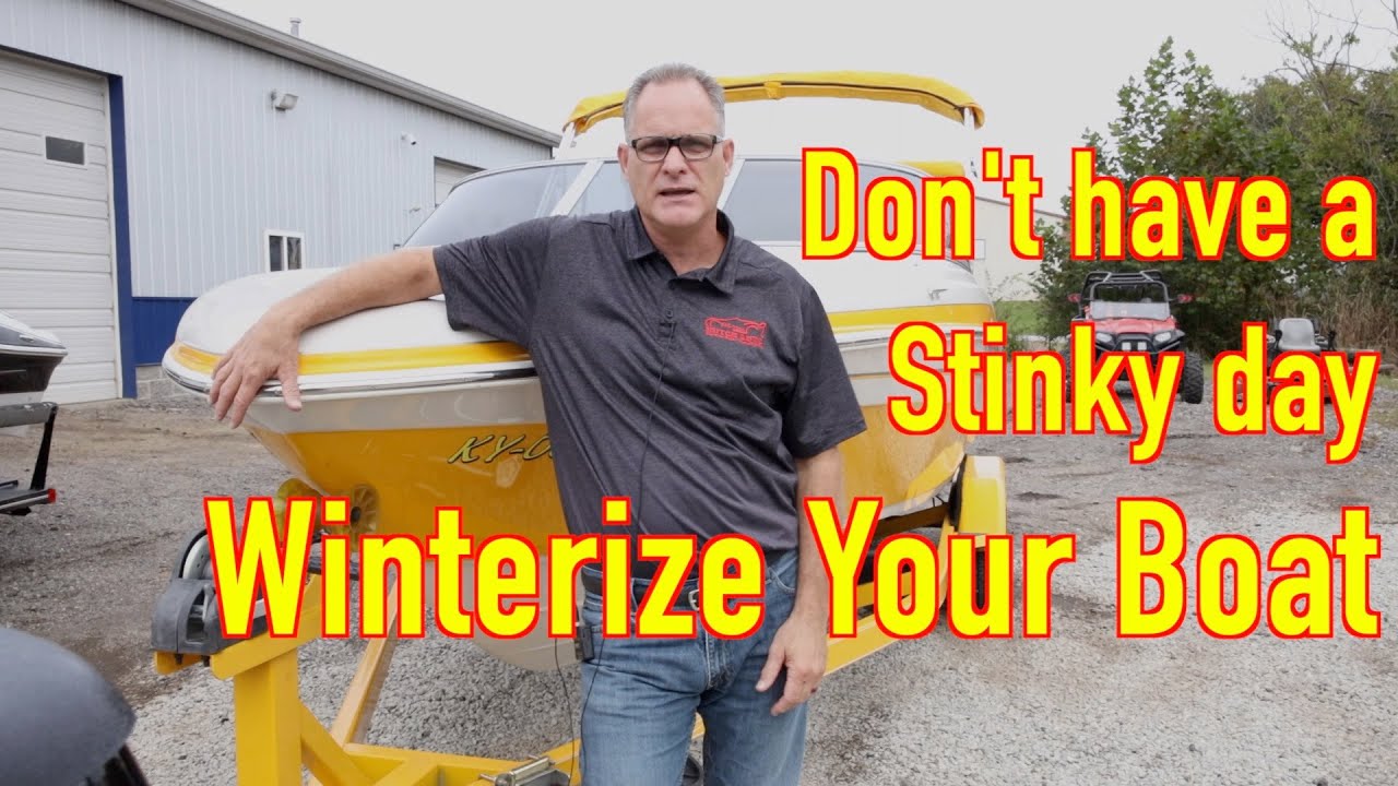 Don't have a stinky day with your boat! - YouTube
