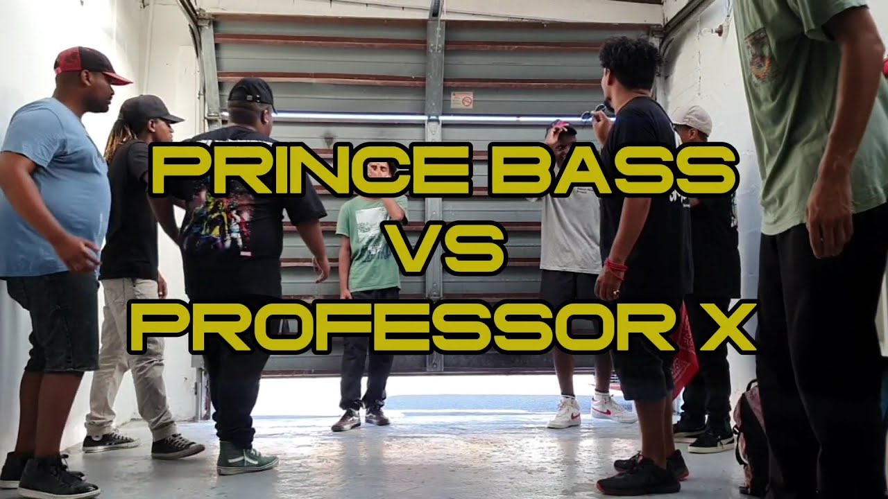 PRINCE BASS vs PROFESSOR X | THE BASSMENT SESSION - YouTube