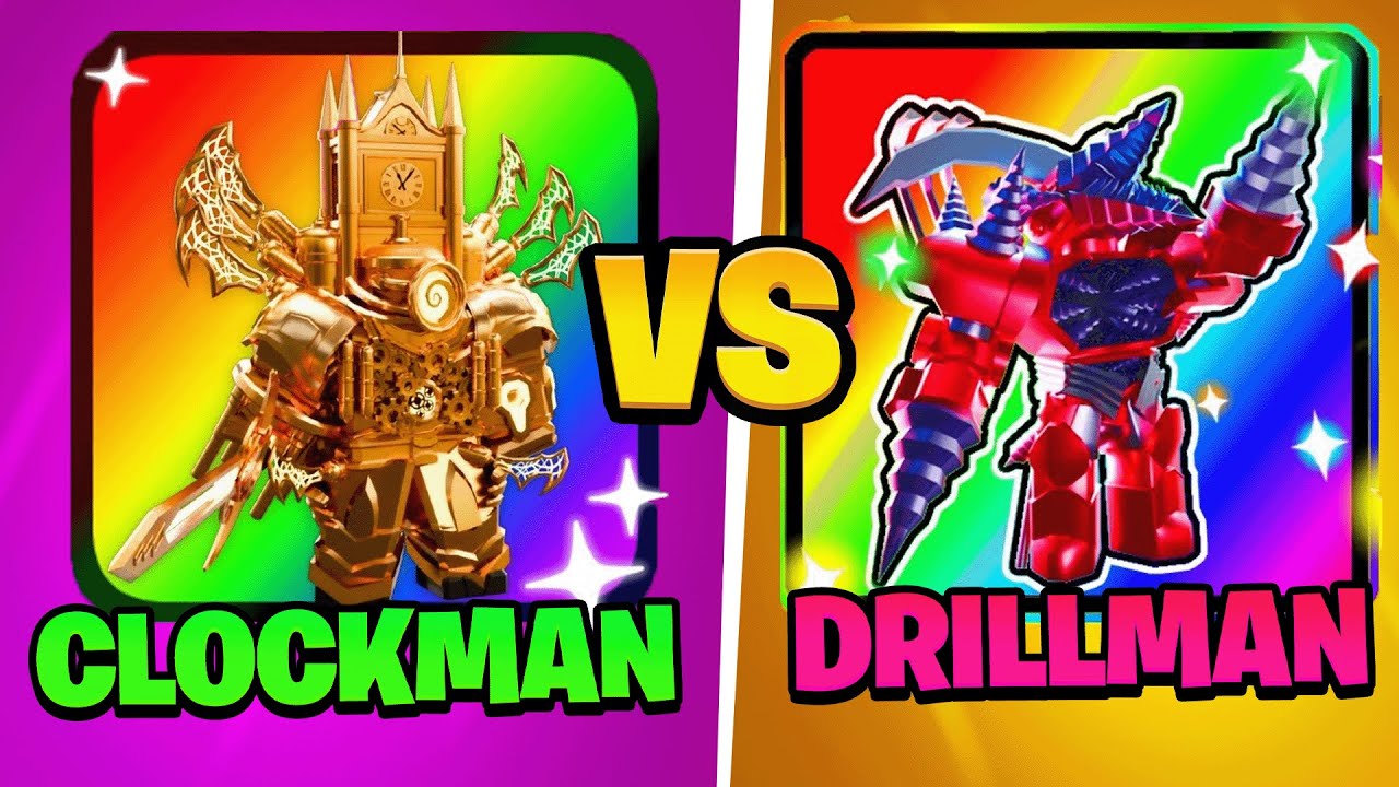 ULTIMATE TITAN CLOCK MAN VS TITAN DRILLMAN IN ENDLESS in Toilet Tower ...