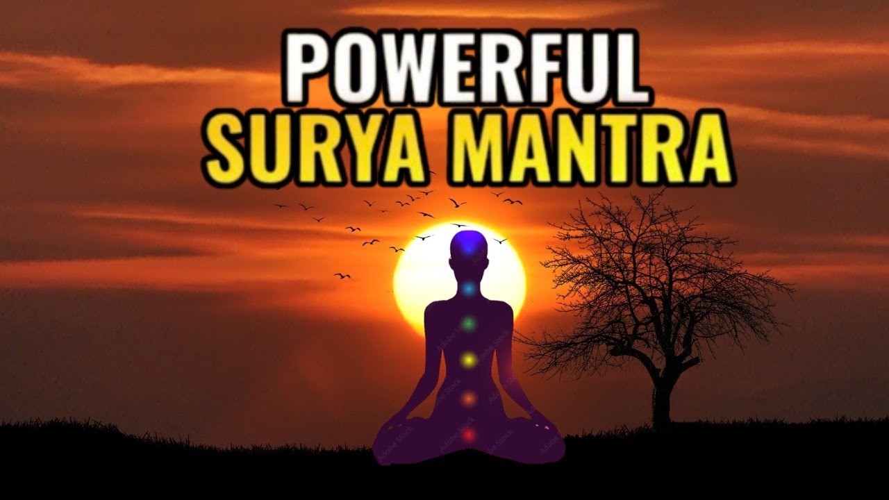 Powerful Surya Mantra || सूर्य मन्त्र || Mantra For Sunday Meditation # ...