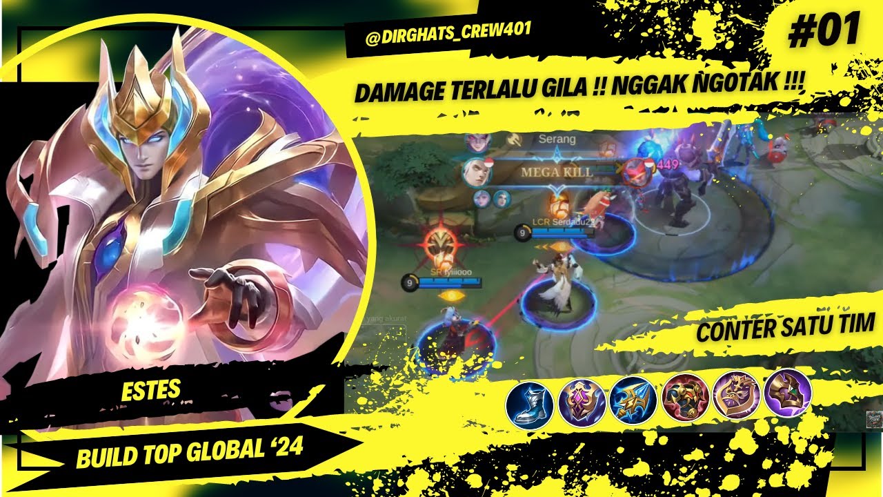 Tips and Tricks Hero Estes Master of Healing Build Terbaik Gameplay ...