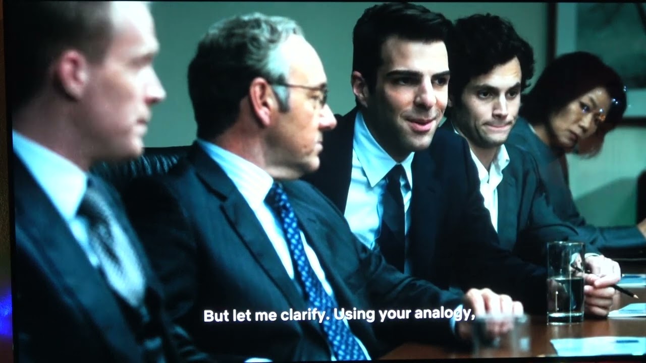 WHEN THE MUSIC STOPS FOR ECONOMY... ...Scene: "Margin Call" Film w ...