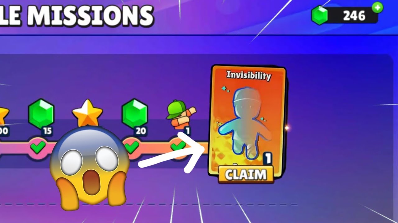 New *FREE* Invisibility Emote!! - Stumble Guys - YouTube