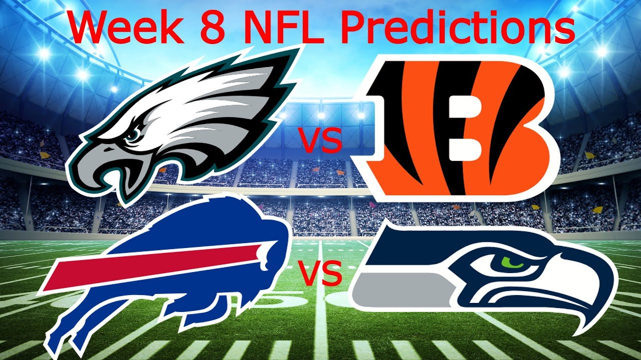 My NFL Week 8 Predictions - YouTube
