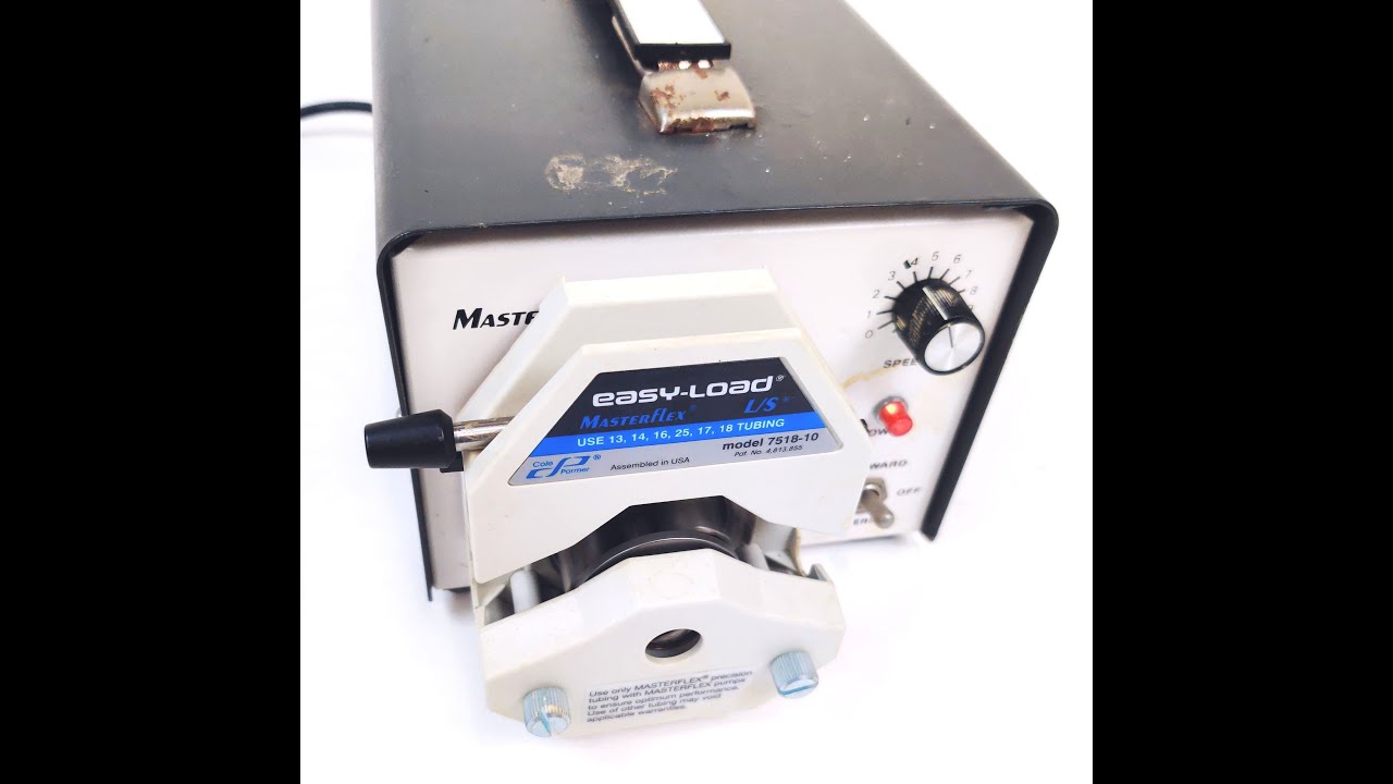 Cole Parmer Masterflex 7520-00 Variable Speed Console Drive w/ 7518-10 ...