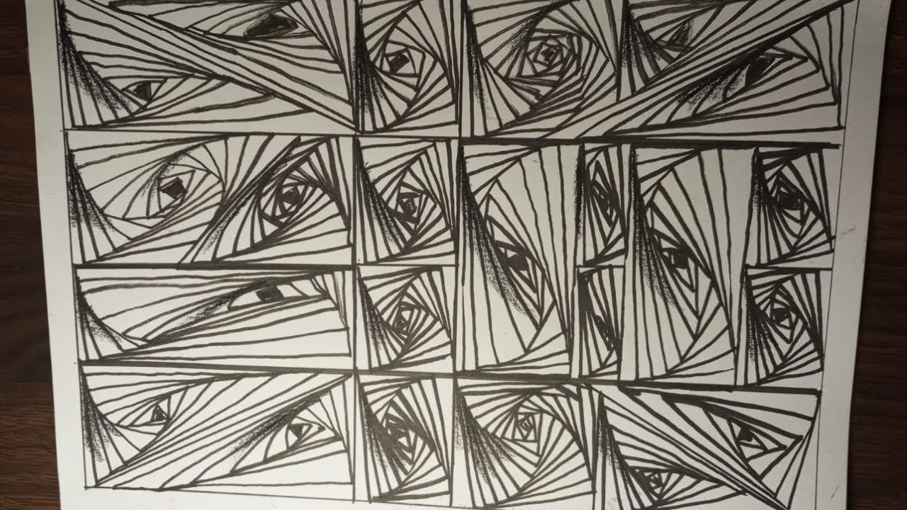 400 SPIRAL DRAWING TECHNIQUE. - YouTube