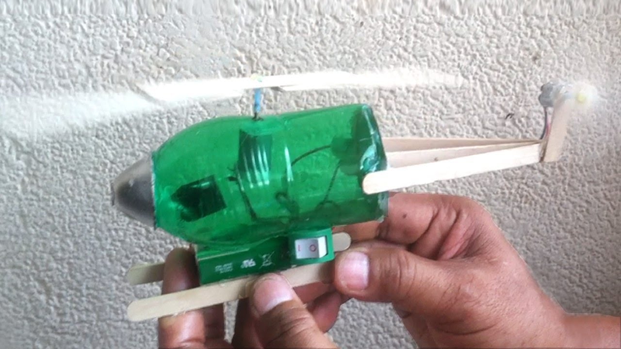 How to Build a Small Helicopter | DIY Toys for Kids - YouTube