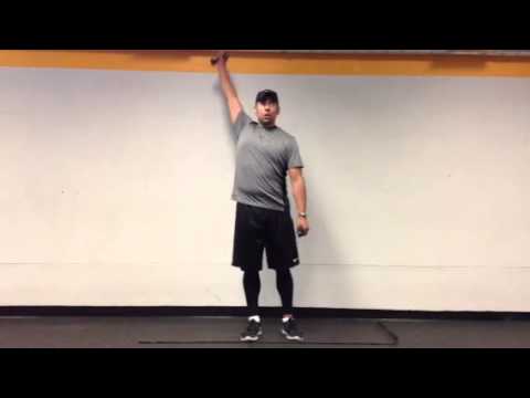 Windmill toe touch - YouTube