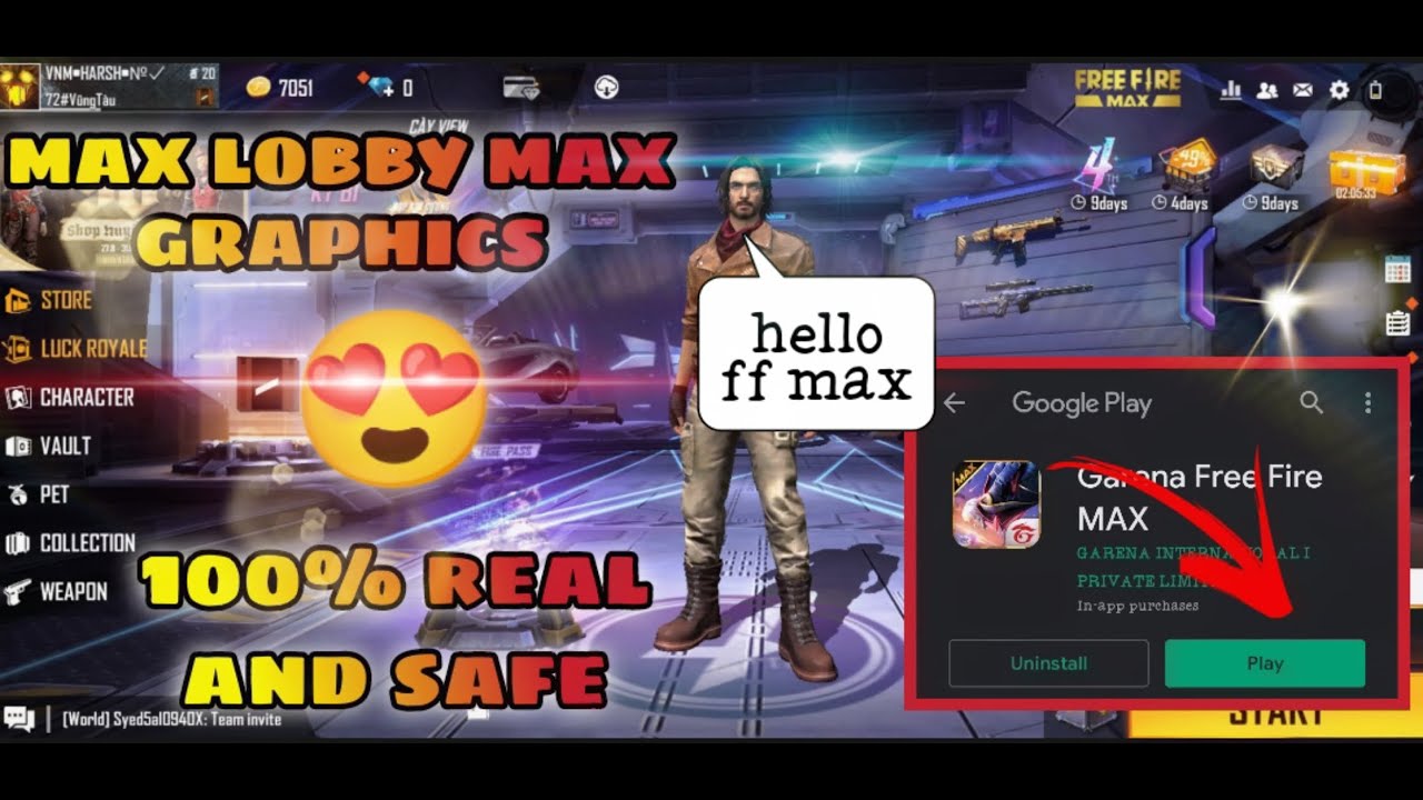 How to download free fire max in India..🔥🔥🔥 || FREE FIRE || RIP SQUAD ...