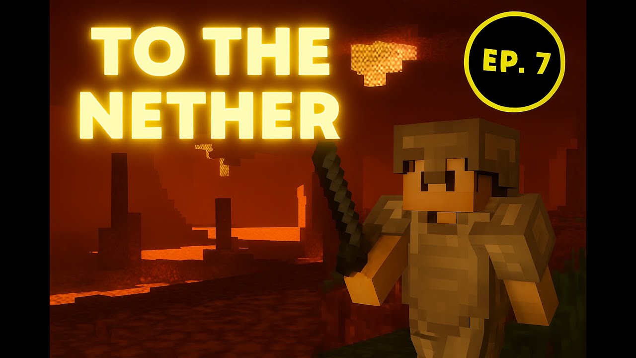 Minecraft Nether Adventure + Iron Armor Kaiser Kingdom season 1 part 7 ...