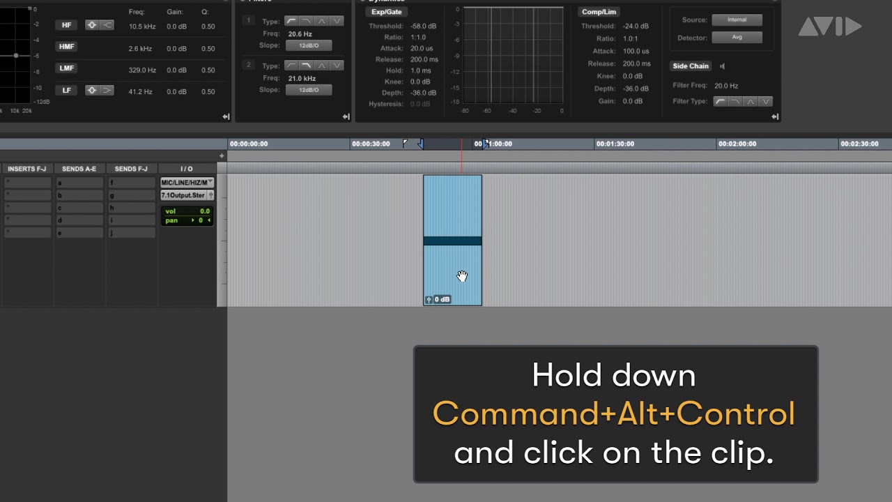 Pro Tools Tech Tip — Duplicate Clip Backwards Youtube