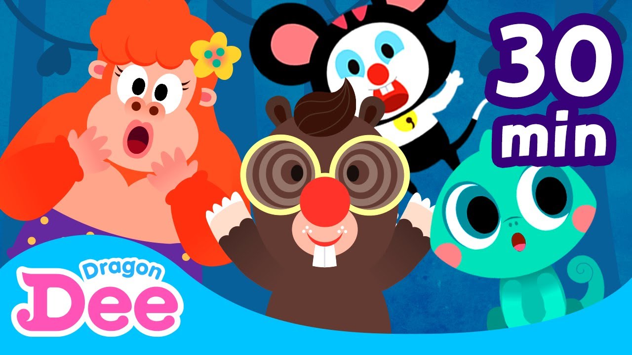 BEST Animal Rush Songs 🎶 30 min Compilation | How animals move | Dragon ...