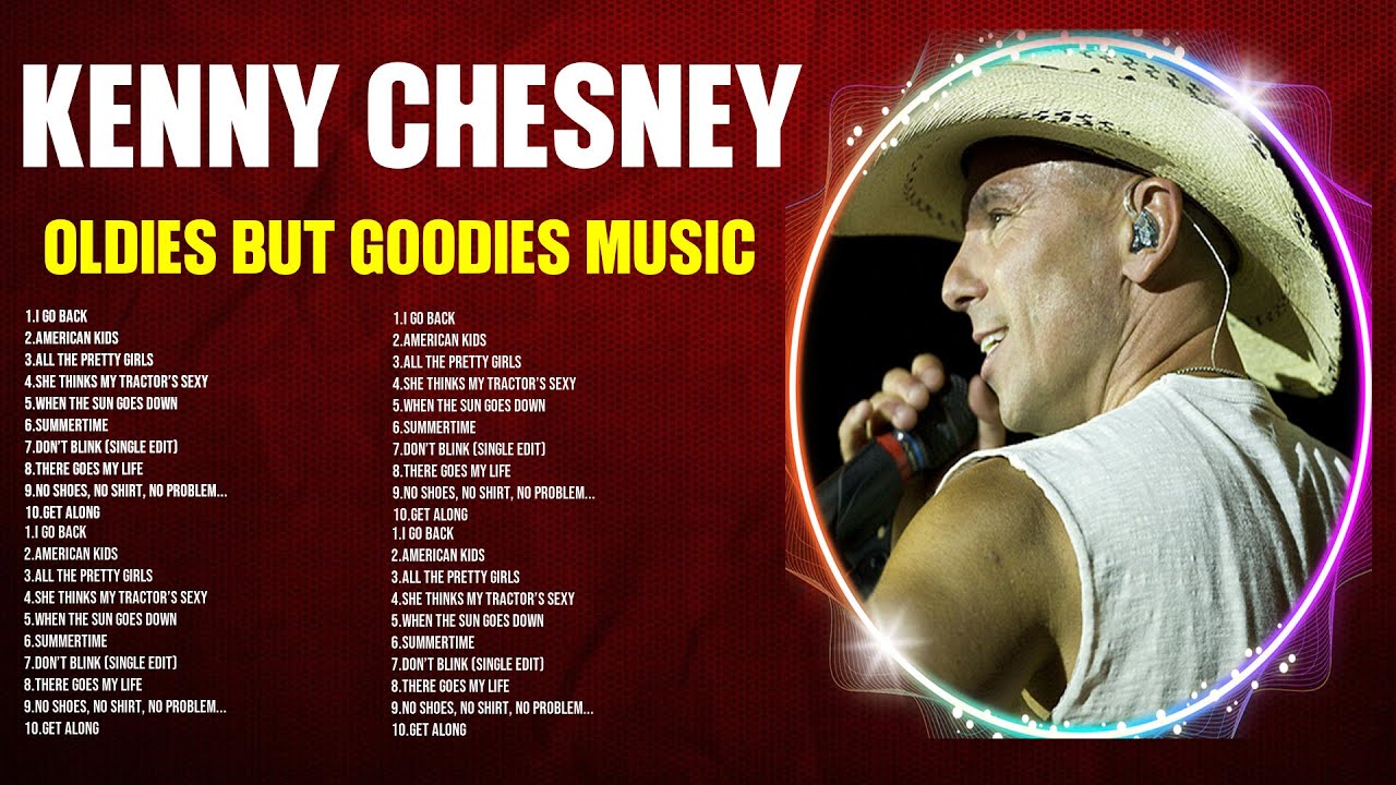Best of Kenny Chesney | 70s 80s 90s Greatest Hits | Top 200 Artists of ...
