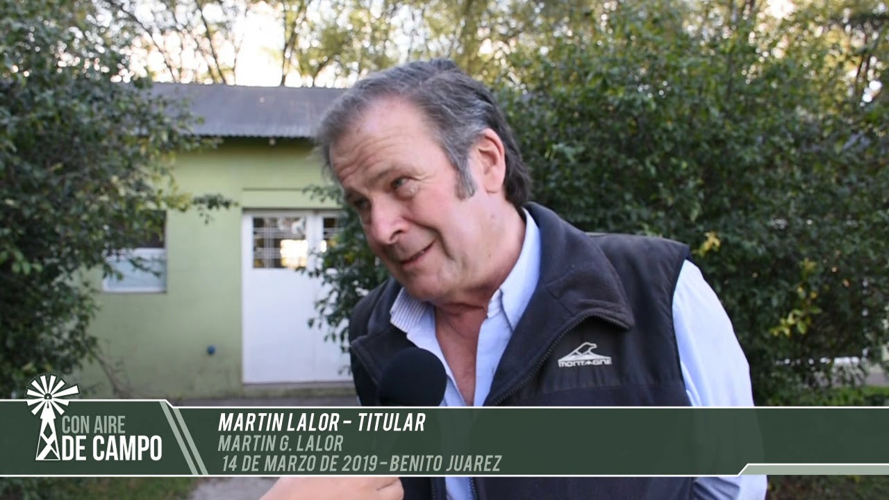 Martín Lalor - Martín G. Lalor - Jueves de marzo de 2019 - B. Juárez ...