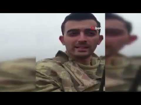 Şehit Askerin Suriye'deki  Son Görüntüsü