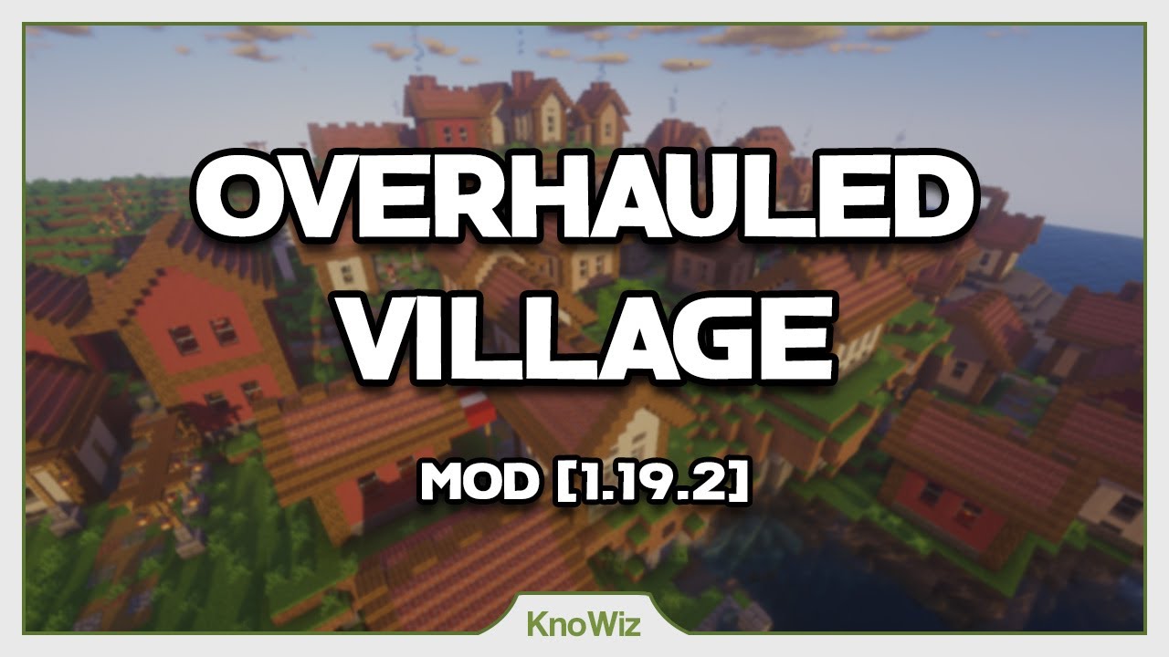 Overhauled Village - Présentation de mods Minecraft 1.19.2 [FR] - YouTube
