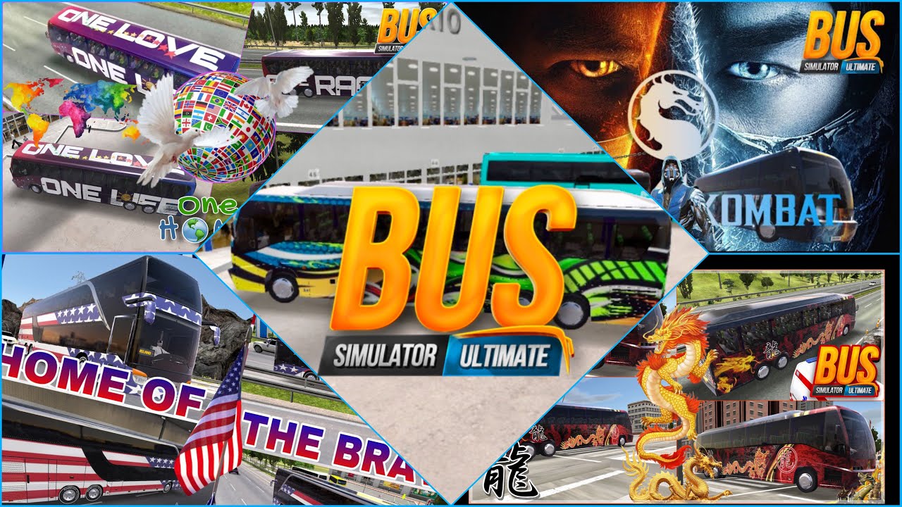 Top 5 MOST UNIQUE Bus Skins: Bus Simulator Ultimate - YouTube