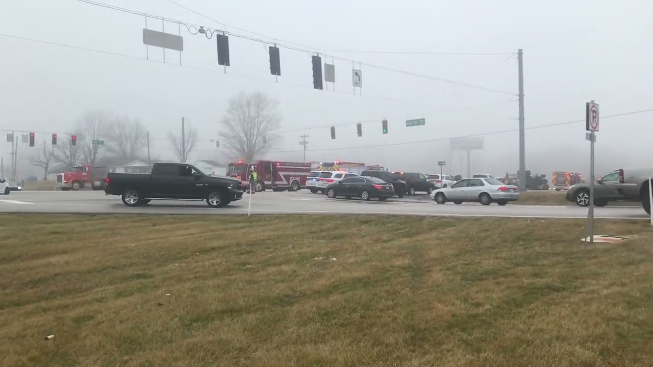 Traffic accident State Road 37 at Old State Road 37 - YouTube