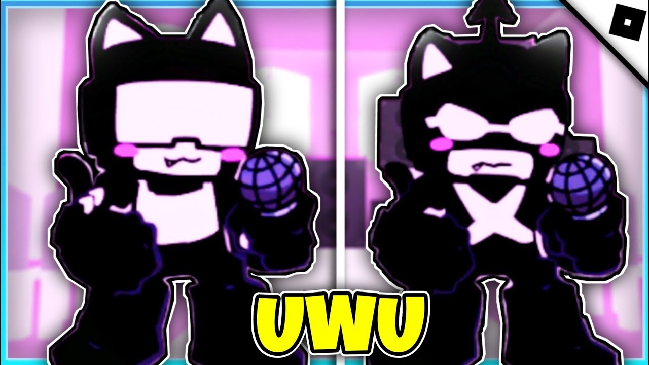 How to get "UWU" BADGE + CAT TANKMAN AND CAT STEVE MORPHS in FNF ...