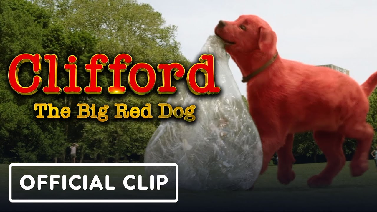 Clifford the Big Red Dog - Official "Clifford Plays Catch" Clip (2021 ...