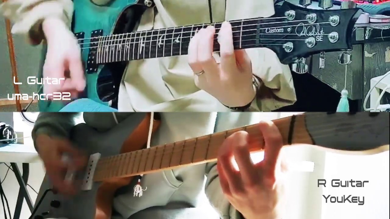 Daiki Kasho/5OUL ON D!SPLAY-guitar cover(feat.YouKey) - YouTube