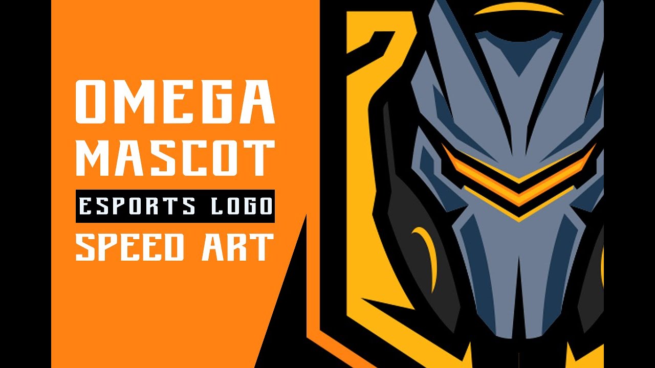 OMEGA Fortnite eSports Mascot Logo | Speed art - YouTube