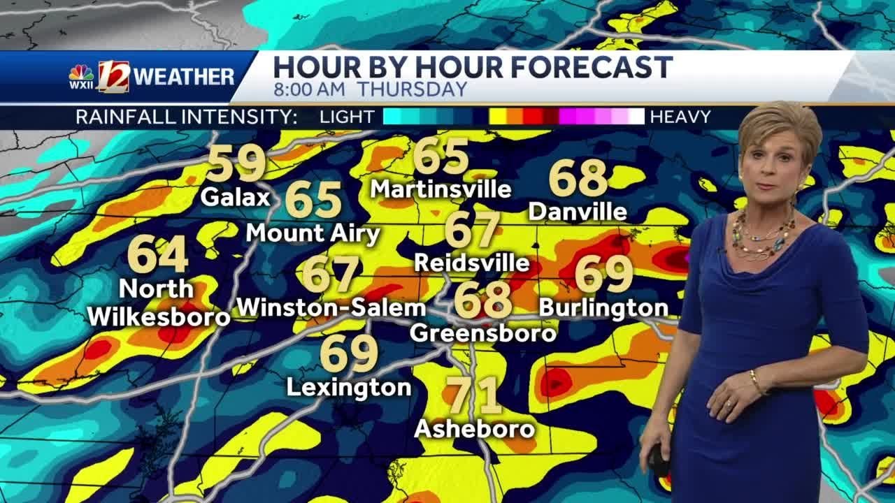 WXII 10pm weather forecast: Nov. 11 - YouTube