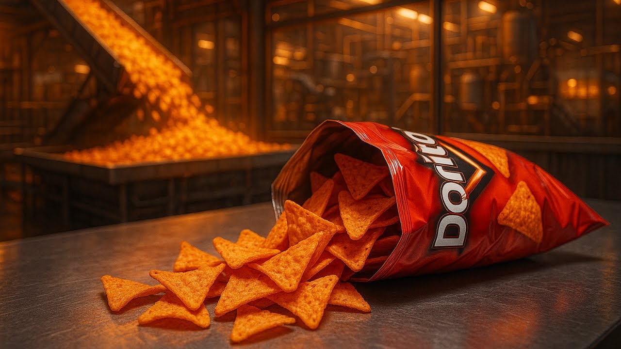 How Doritos Are Made: Inside the Frito-Lay Factory - YouTube