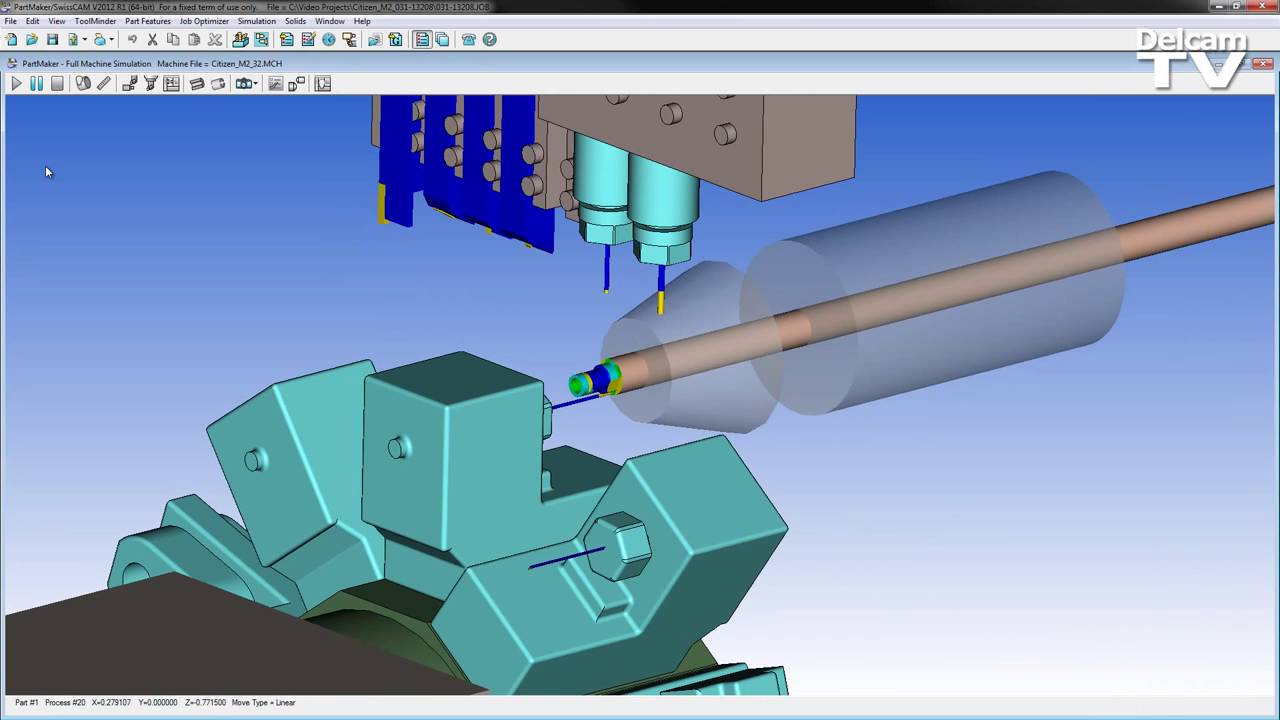 PartMaker for the Citizen M2 Series - YouTube